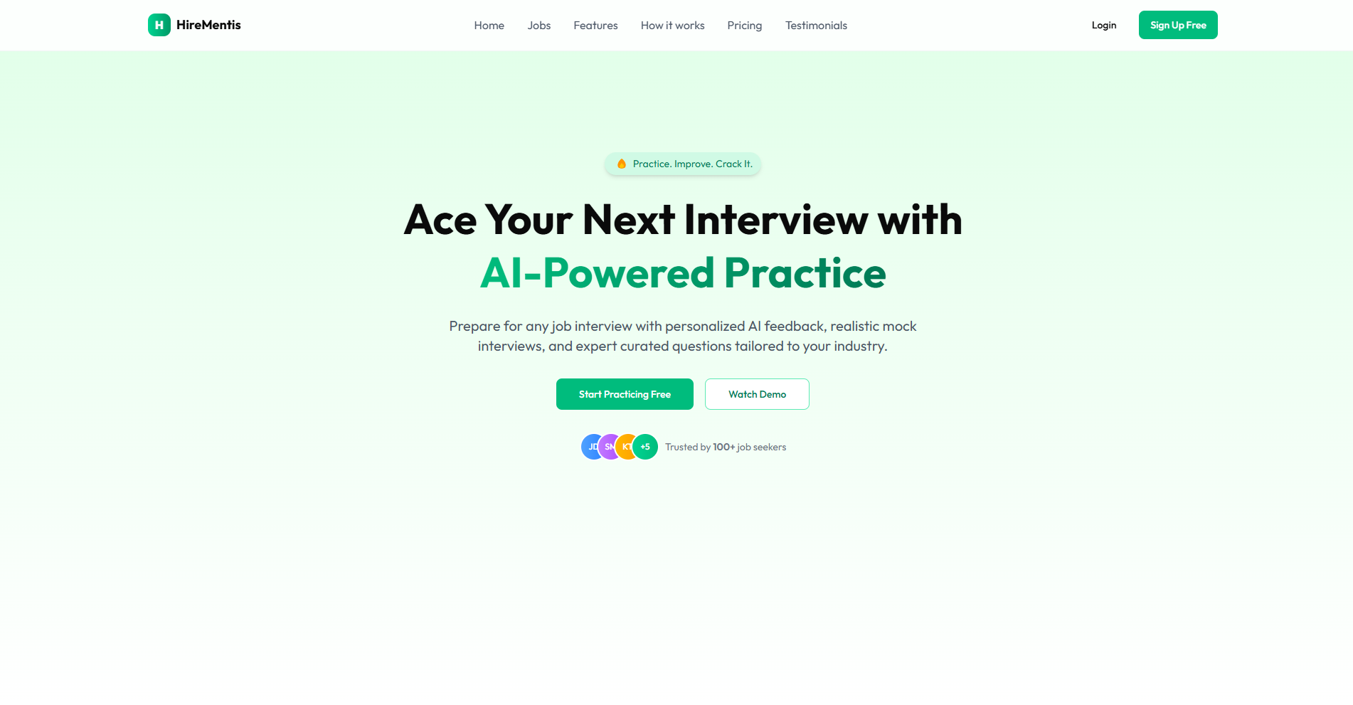 HireMentis – Ace Your Next Interview with AI-Powered Mock Practice
